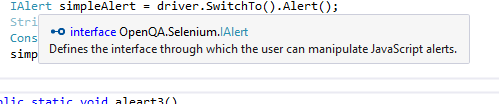 How to Handle Different types of Alert And Popup Box in Selenium CSharp